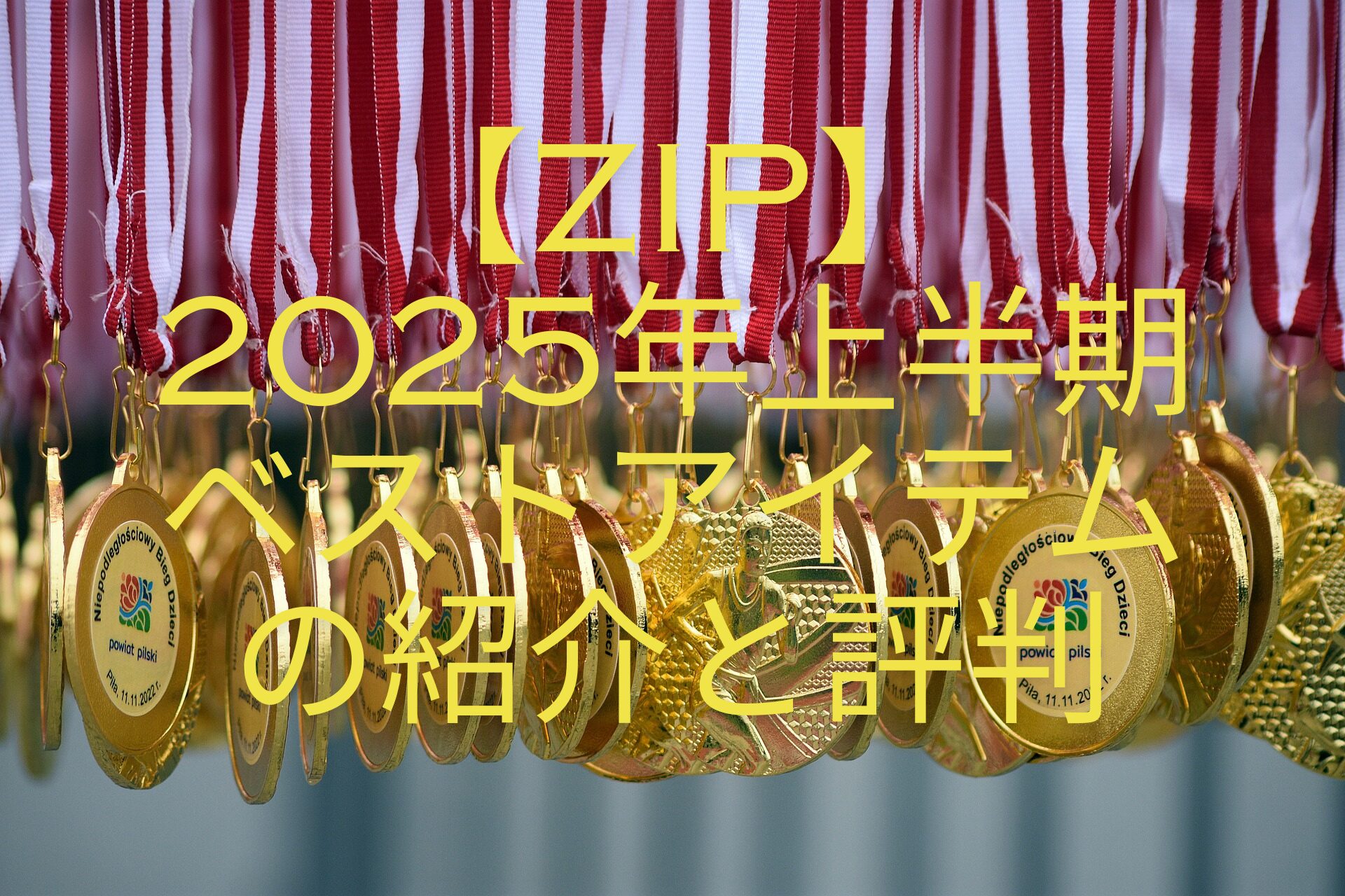 【ZIP】2025年上半期ベストアイテムの紹介と評判 | おもしろがる！